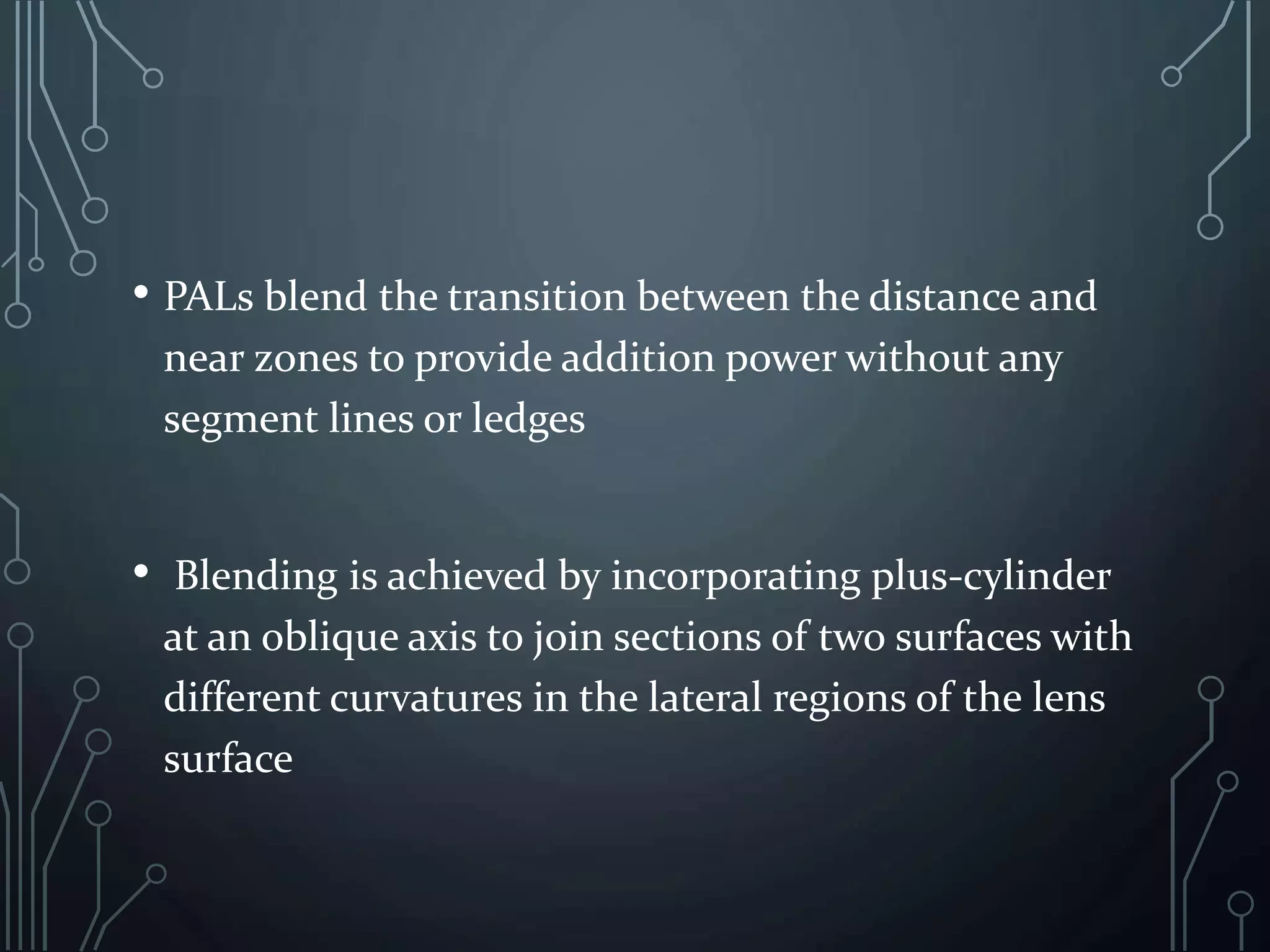 progressive addition lenses- optics, designs and performances | PPTX