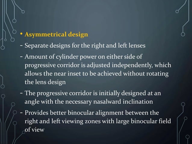 progressive addition lenses- optics, designs and performances | PPTX ...