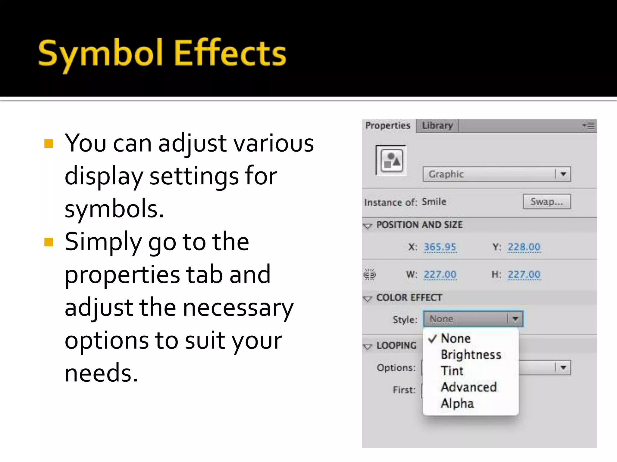 PAL #3: Symbols and Library | PPTX