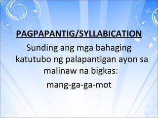 Palabantasan | PPT