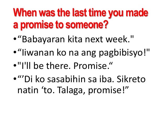 Filipino Values Series_PALABRA DE HONOR