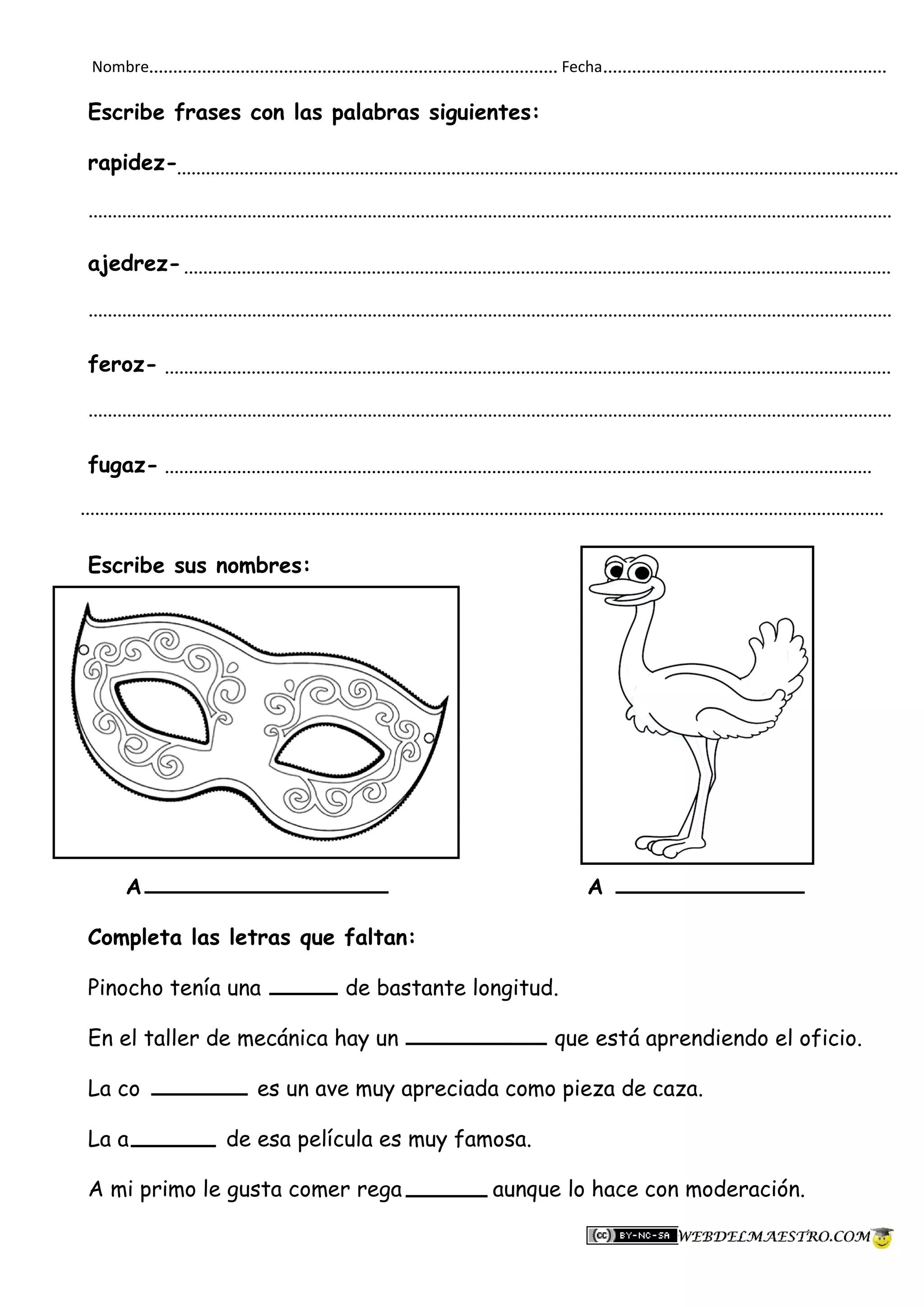 Palabras terminadas-en-z | PDF