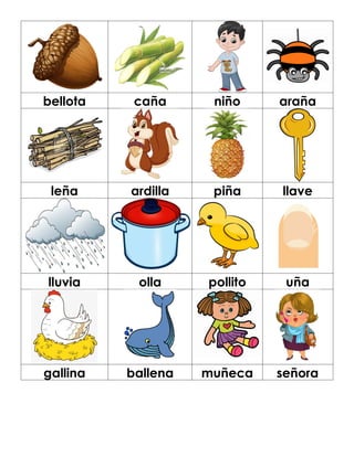 10 Palabras U Objetos Que Inician Con La Letra Ll, 48% OFF