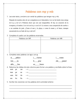 Uso De Mp Mb Nv Worksheet Live Worksheets, 58% OFF