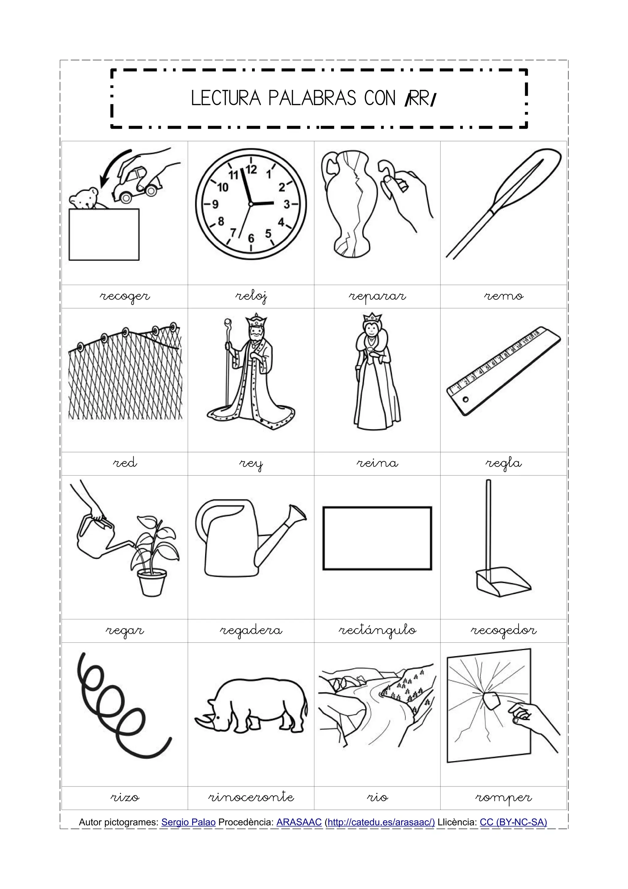 Palabras con rr | PDF