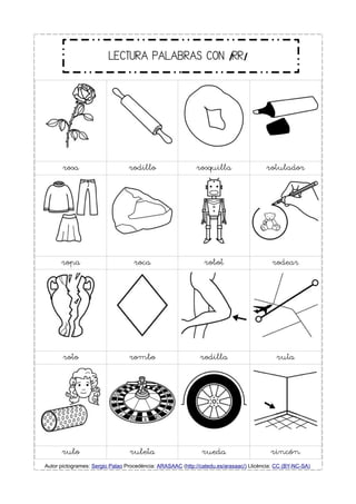Palabras con rr | PDF