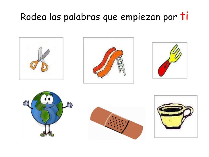 Ejemplo De Palabras Con T