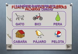 Palabras cortas largas | PPS