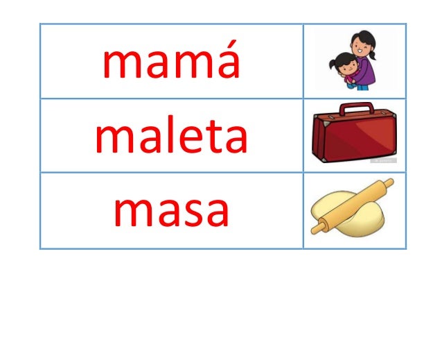 Palabras de juego ma