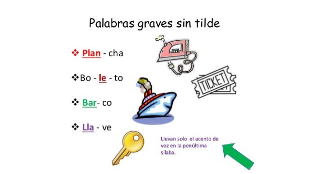 Palabras Graves