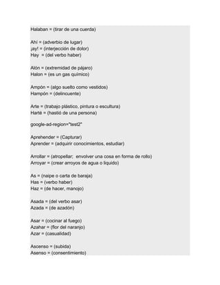 Palabras_homófonas | PDF
