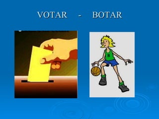 Palabras homófonas | PPT