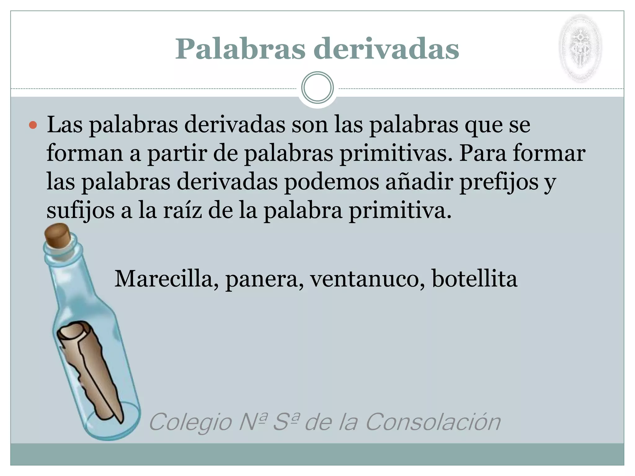 68 Ejemplos De Palabras Primitivas – FDOMF
