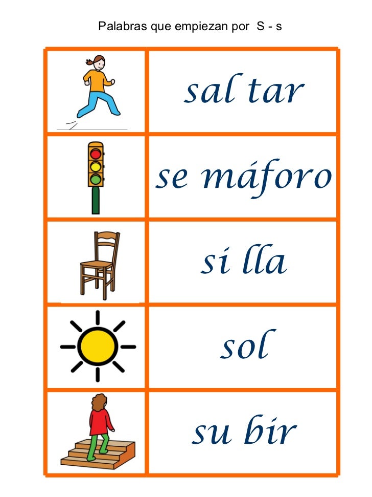 Palabras que empiecen con s - Imagui