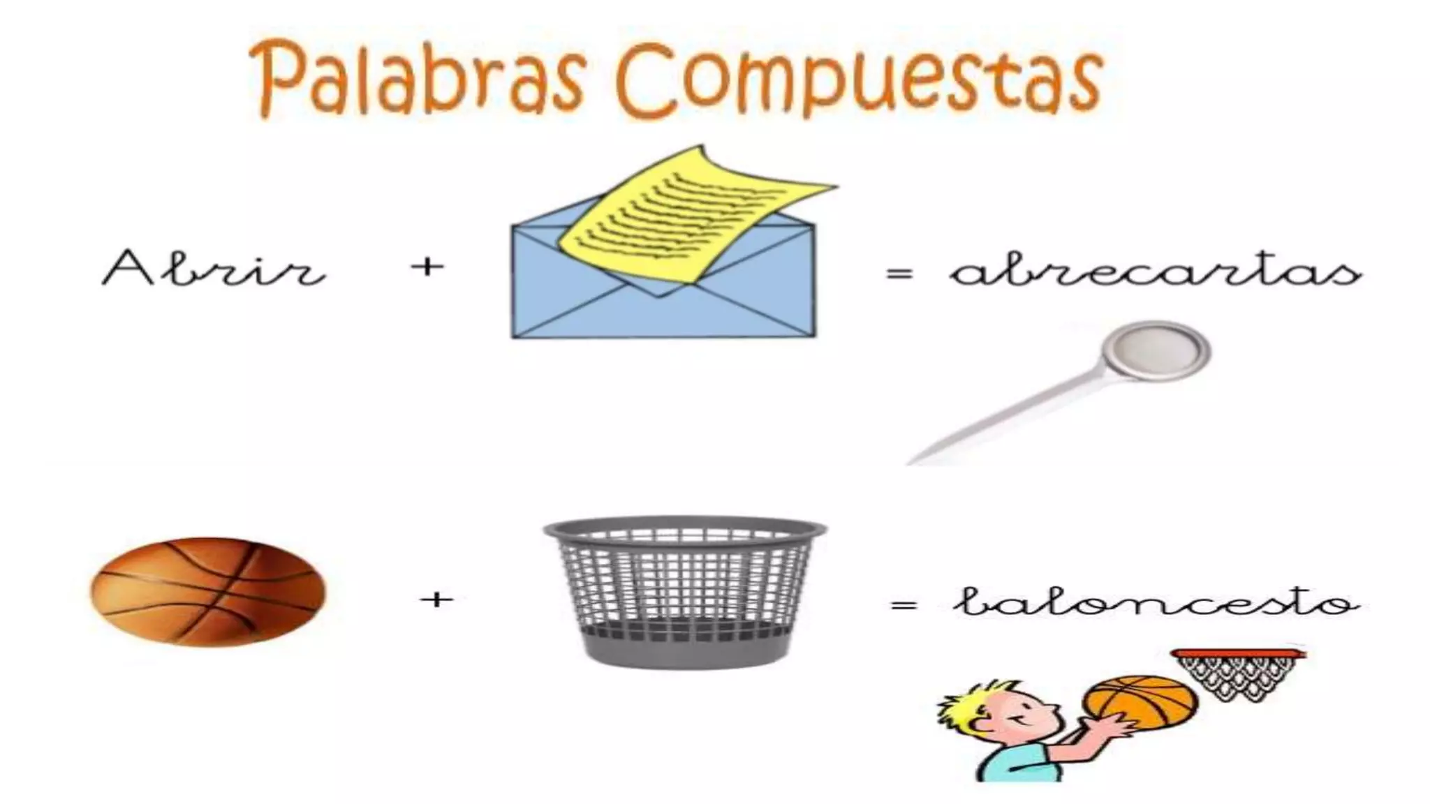 Palabras simples y compuestas | PPTX