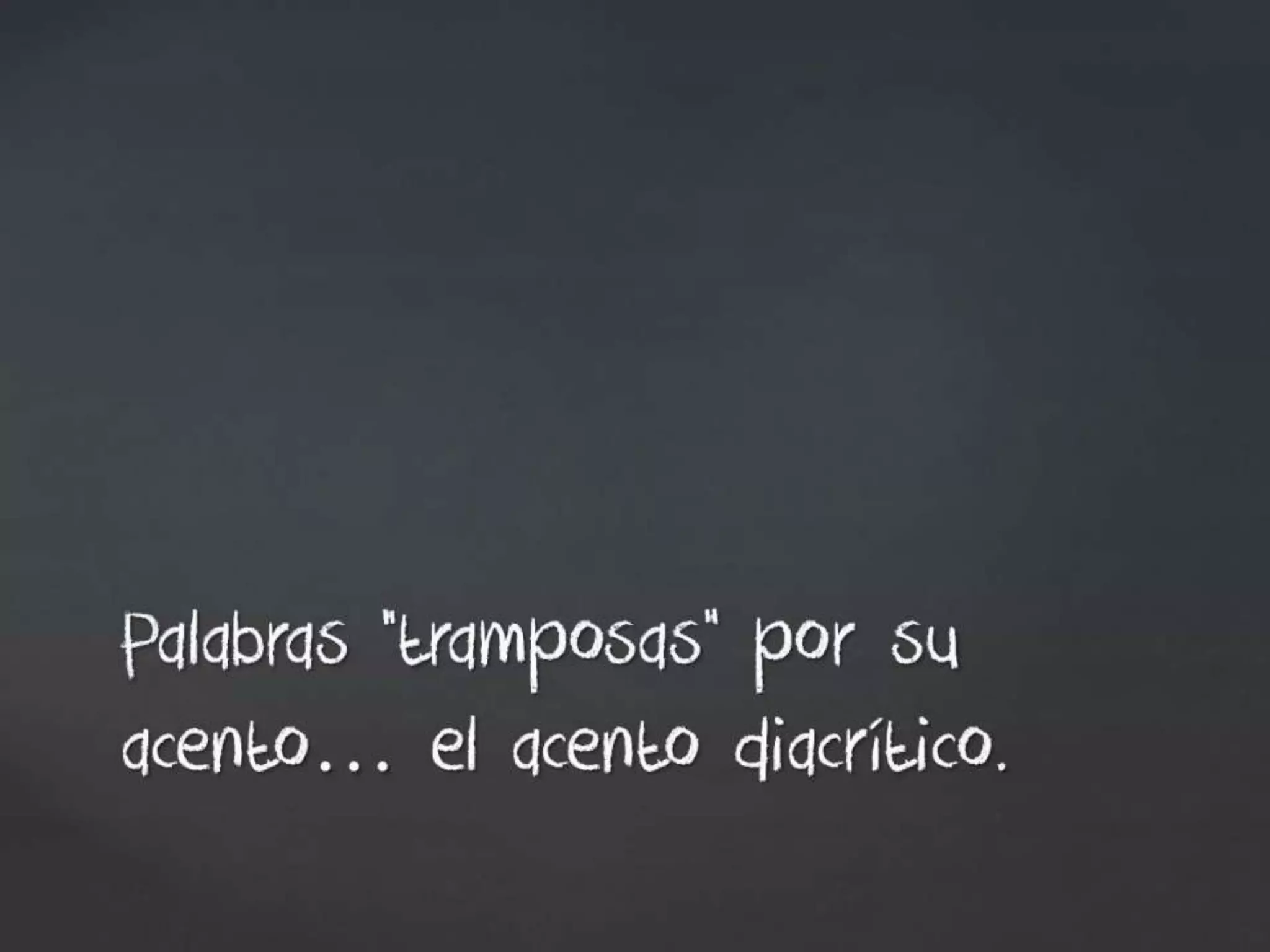 Palabras tramposas | PPTX