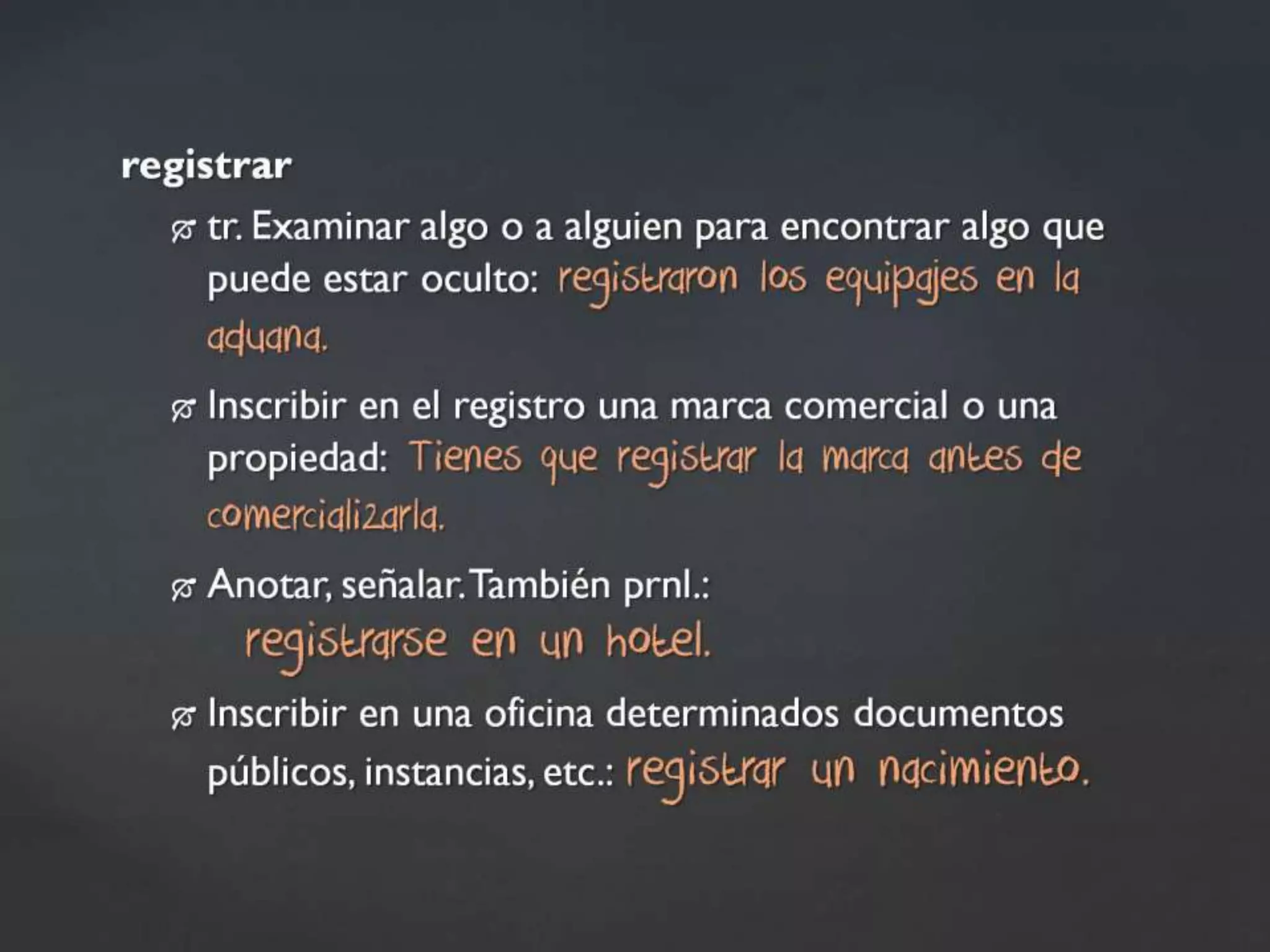 Palabras tramposas | PPTX