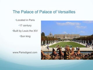 Palace of versailles | PPT