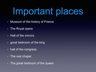 Palace of versailles | PPTX