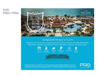 Palace Resorts Ads. Chapter II | PPT
