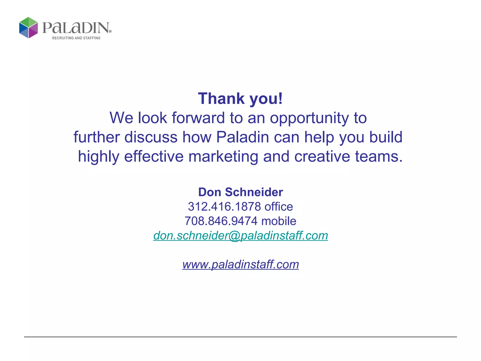 Paladin Capabilities 2011 | PPT | Business | Business and Finance
