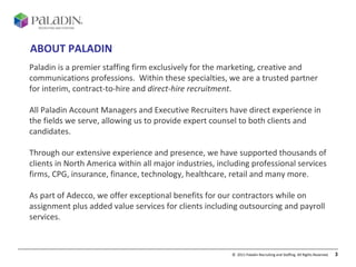 Paladin Capabilities 2011a | PPT | Business | Business and Finance