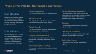 The Paladin Difference | PDF | Management Consulting Industry | Industries