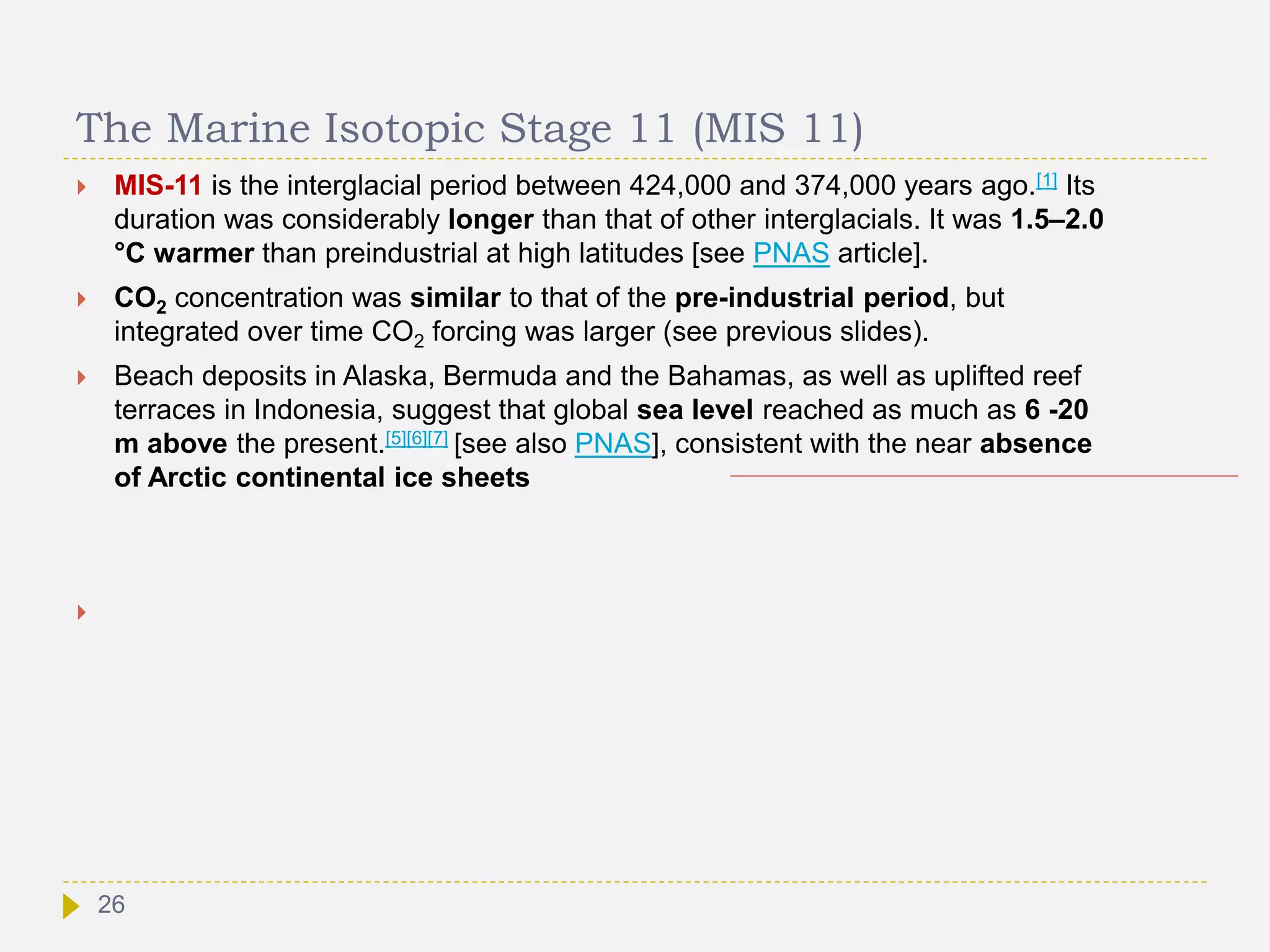 climate change in the past: Palaeoclimate | PPTX