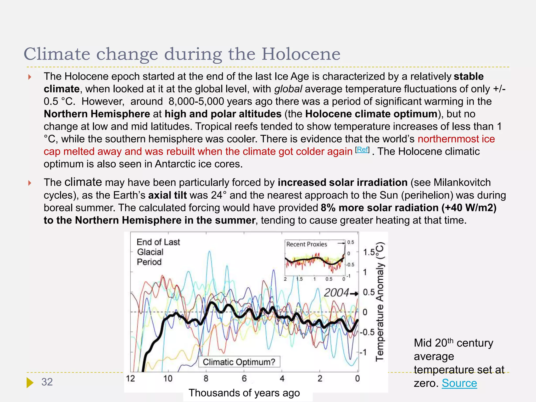 climate change in the past: Palaeoclimate | PPTX