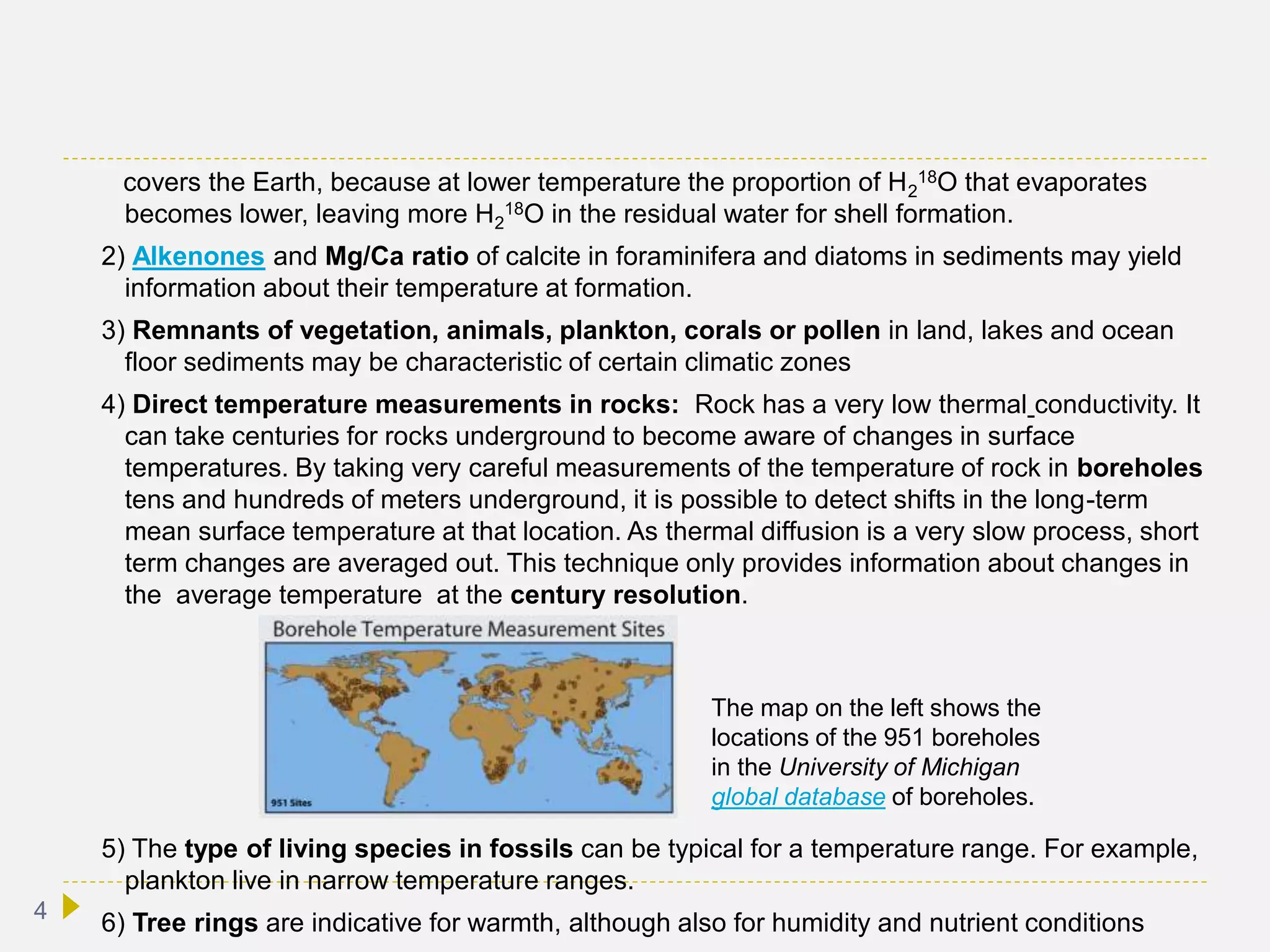 climate change in the past: Palaeoclimate | PPTX