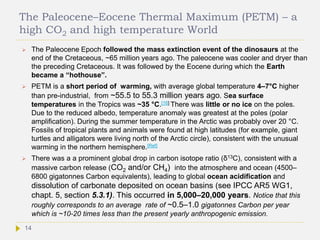 climate change in the past: Palaeoclimate | PPTX