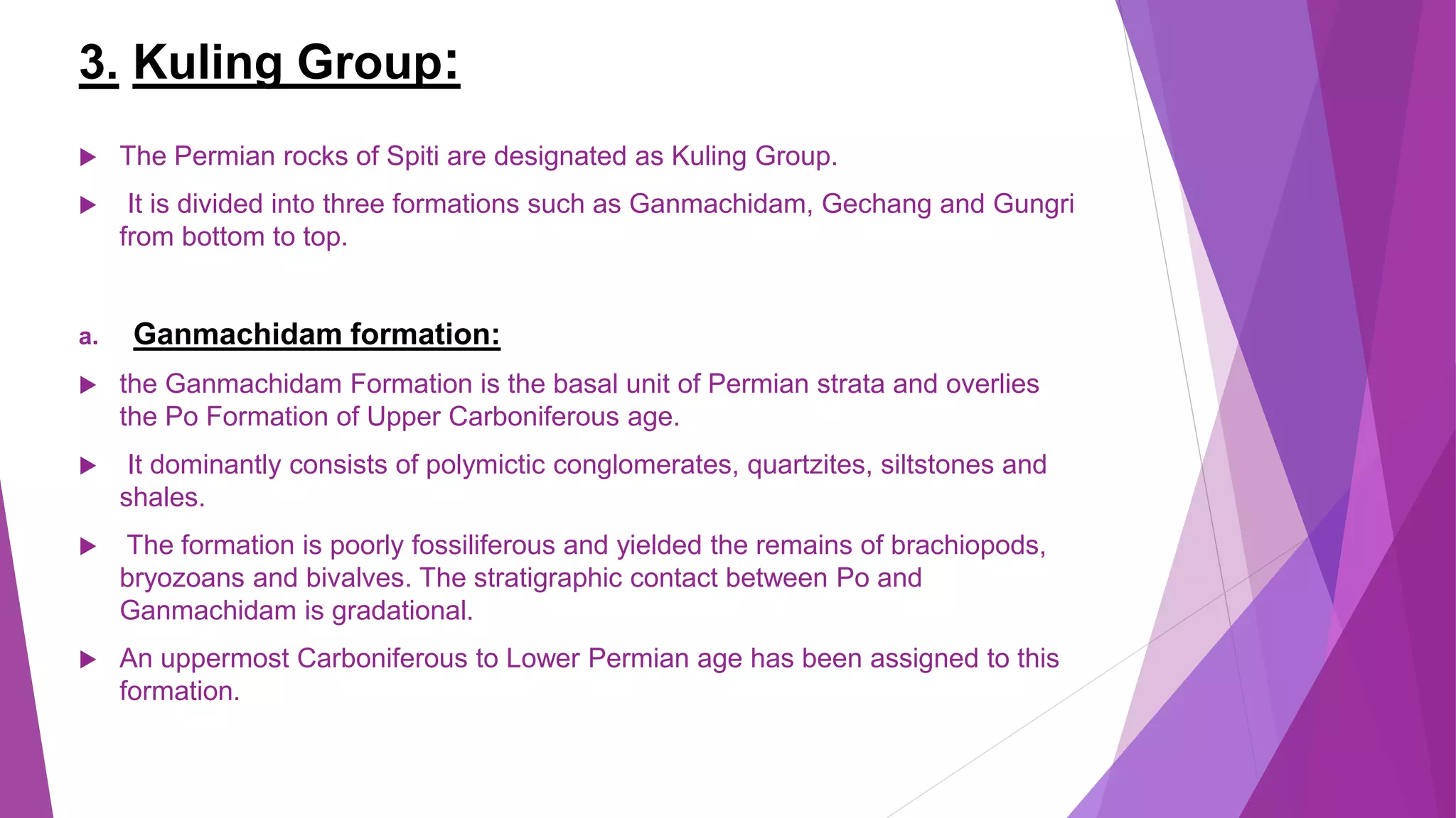 PALAEOZOIC SUCCESSION OF SPITI.pptx