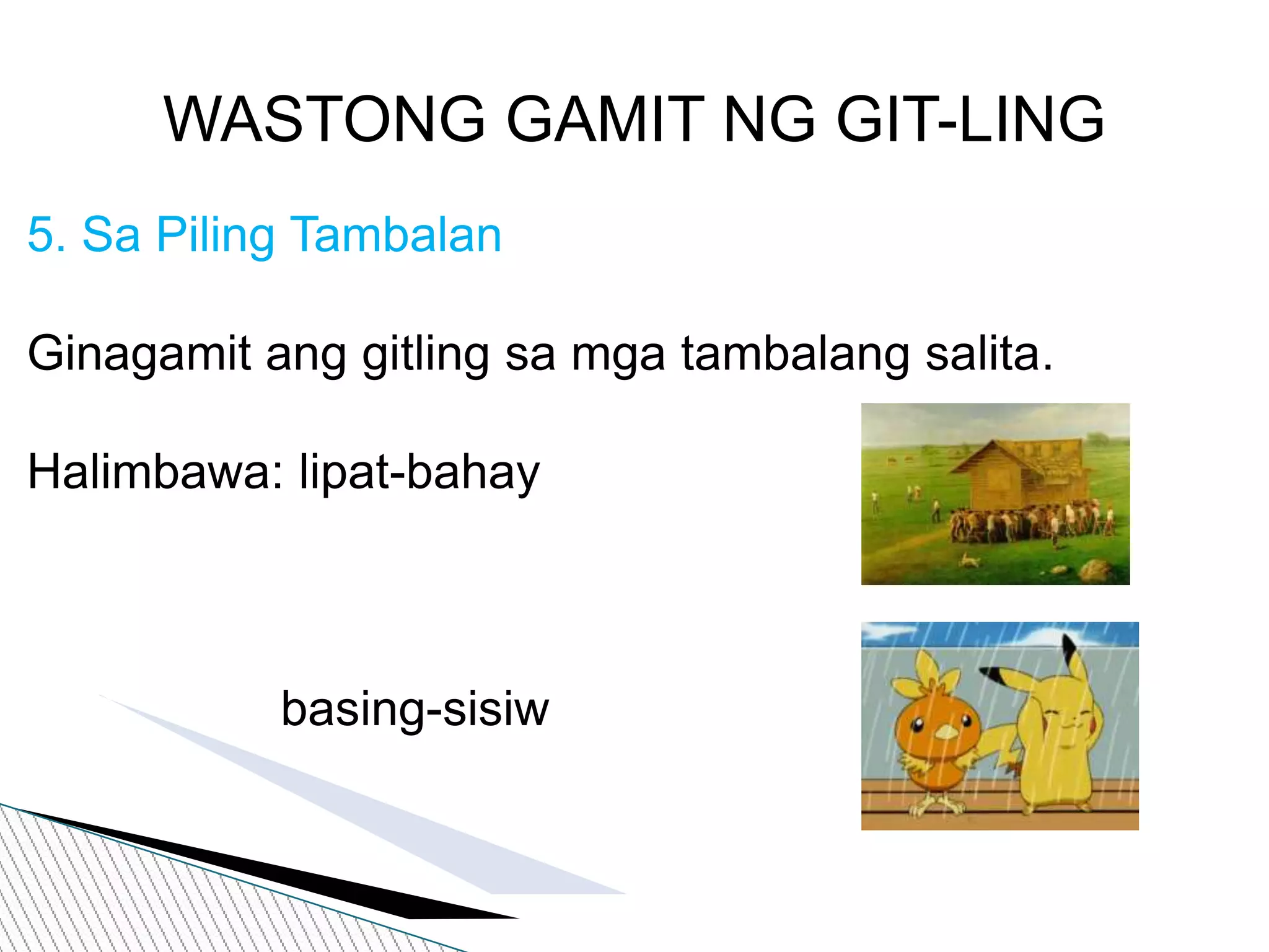 Palagitlingan | PPTX