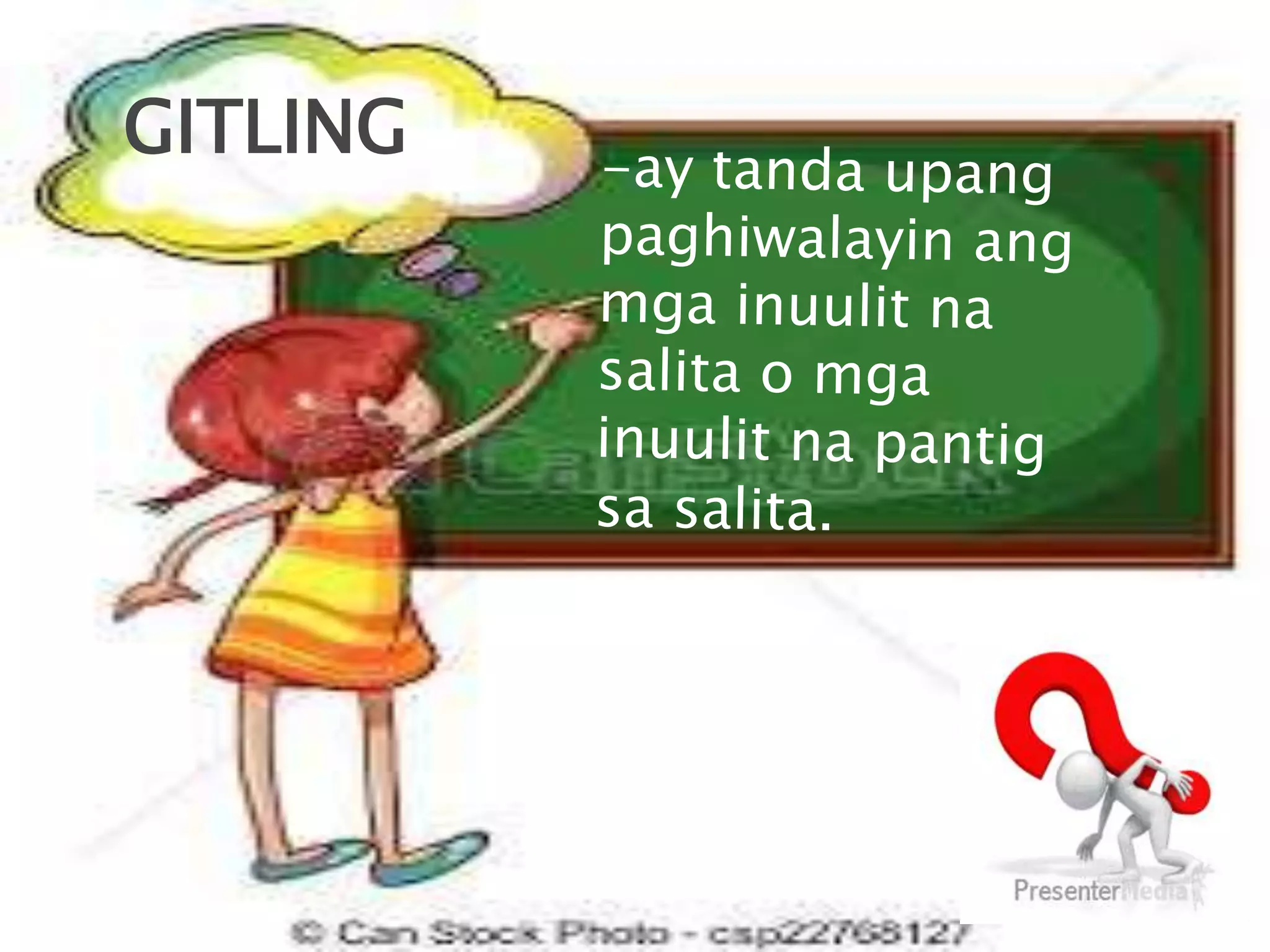 Palagitlingan | PPTX