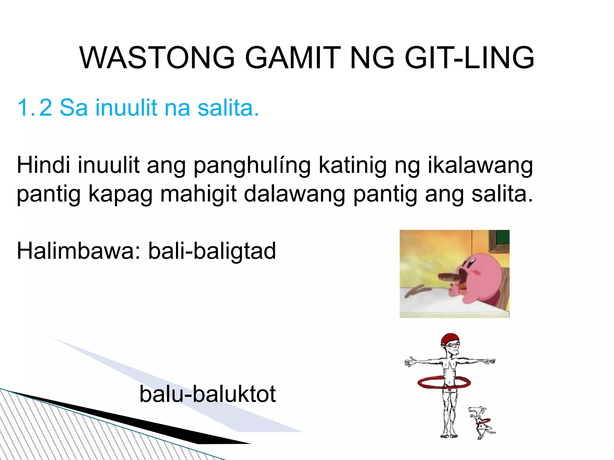 Palagitlingan | PPTX