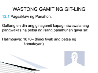 Palagitlingan | PPTX