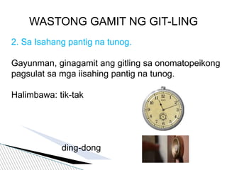 Palagitlingan | PPTX