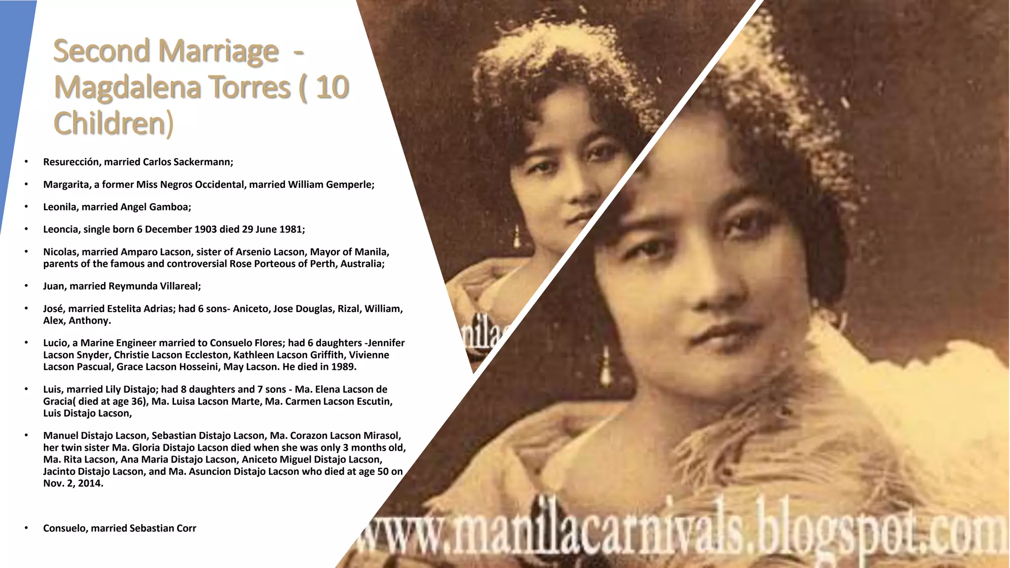 The President Aniceto Lacson y Ledesma Ancestral House | PPTX