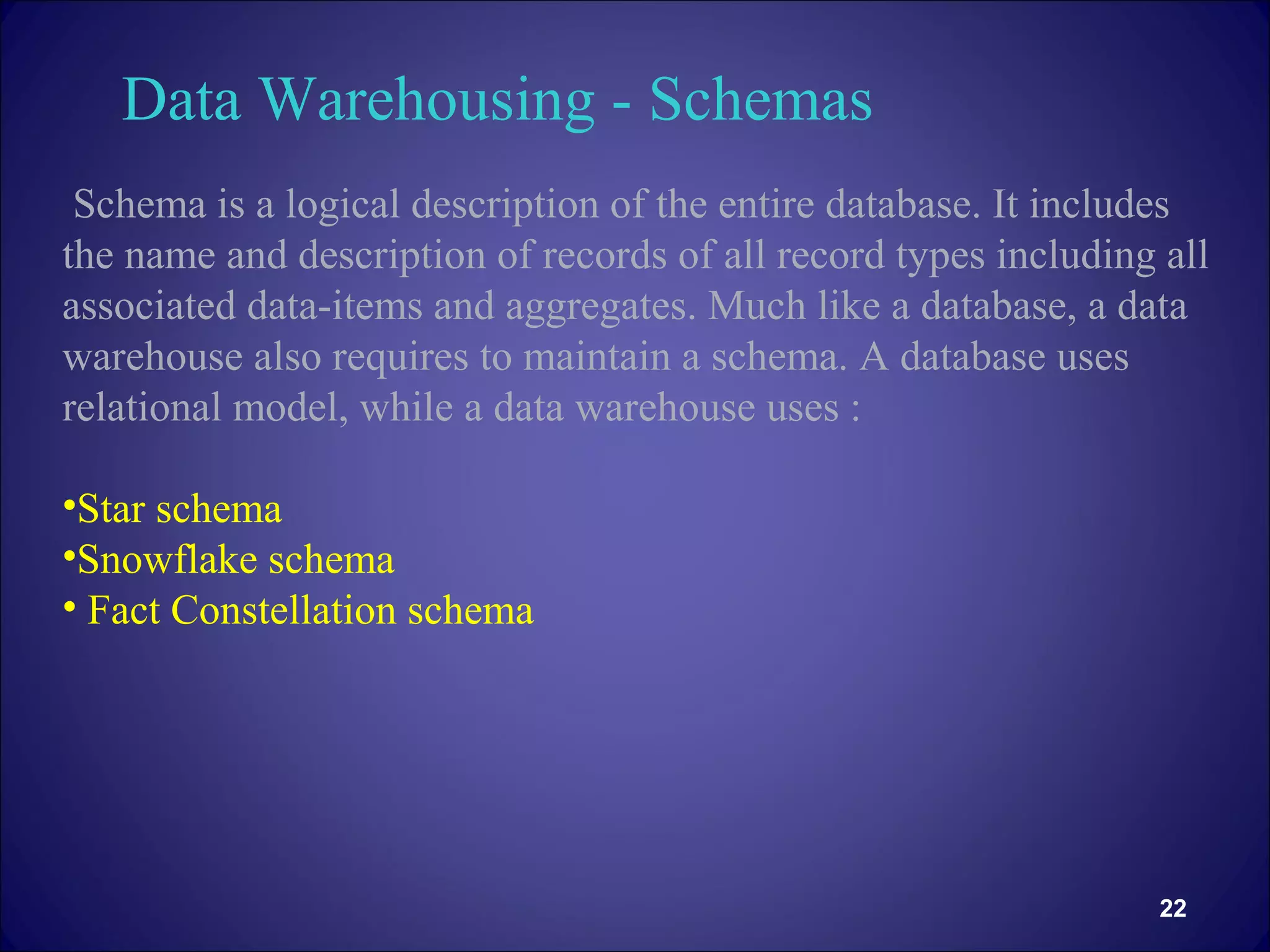 Data warehouse | PPT