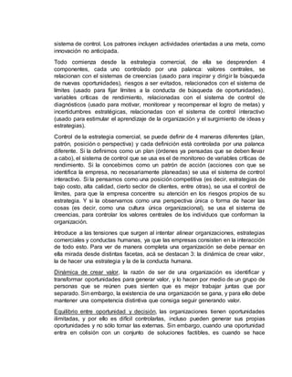 Palancas de control | DOCX