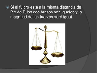 Palancas en el aparato locomotor | PPTX