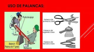 Palancas, poleas, ruedas y ejes | PPTX