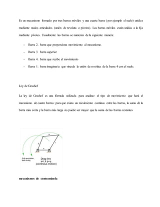 Palancas y mecanismos articulados grupo # 2 grado 9 8 (2) | DOCX