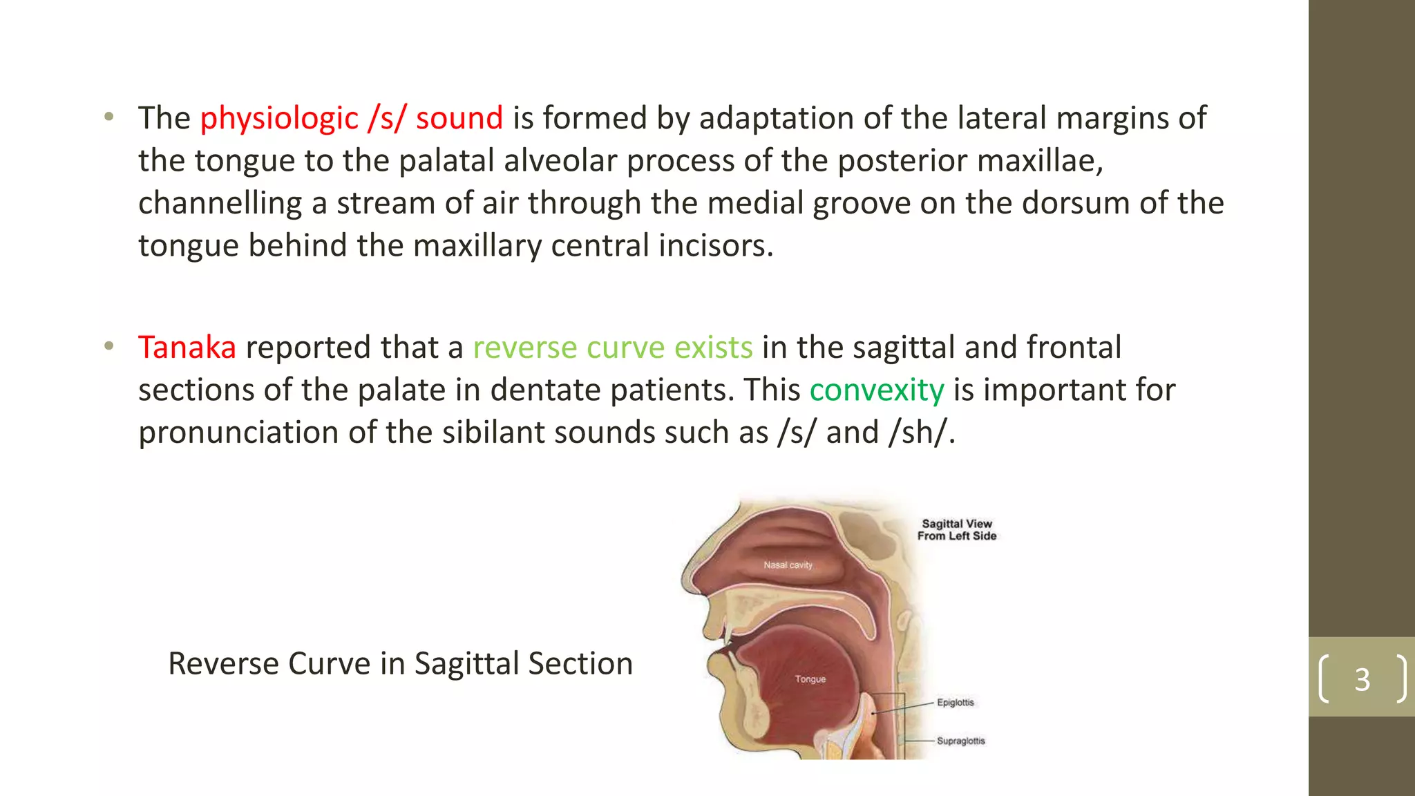 Palatal contours of denture | PPTX