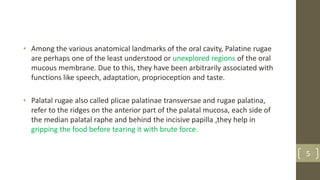 Palatal contours of denture | PPTX