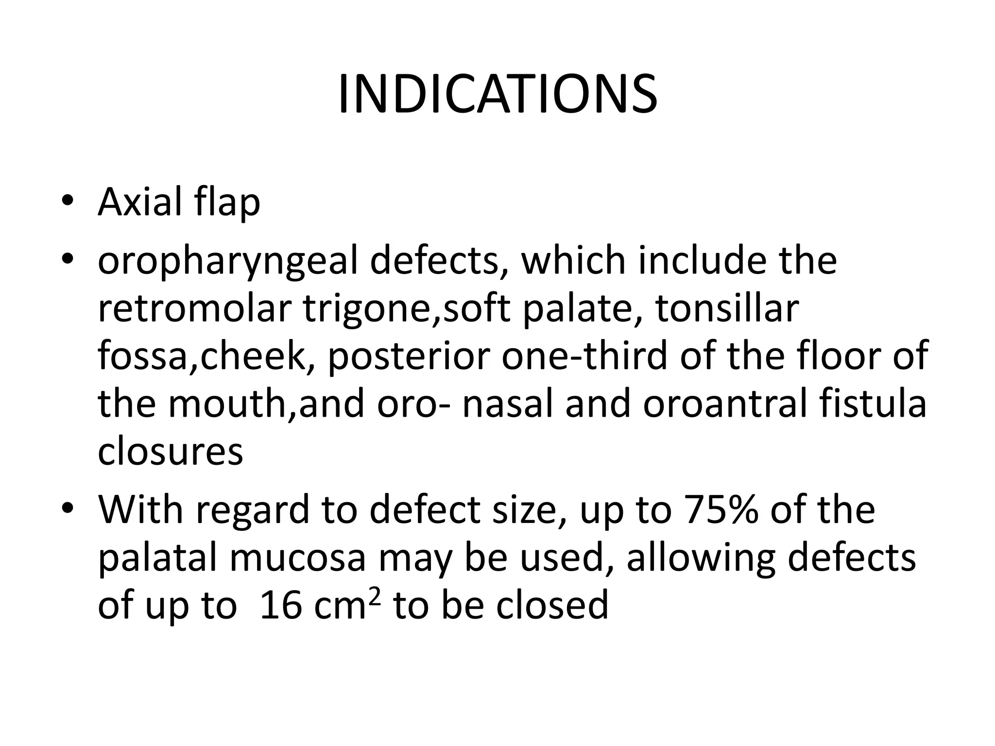 Palatal island flap | PPTX