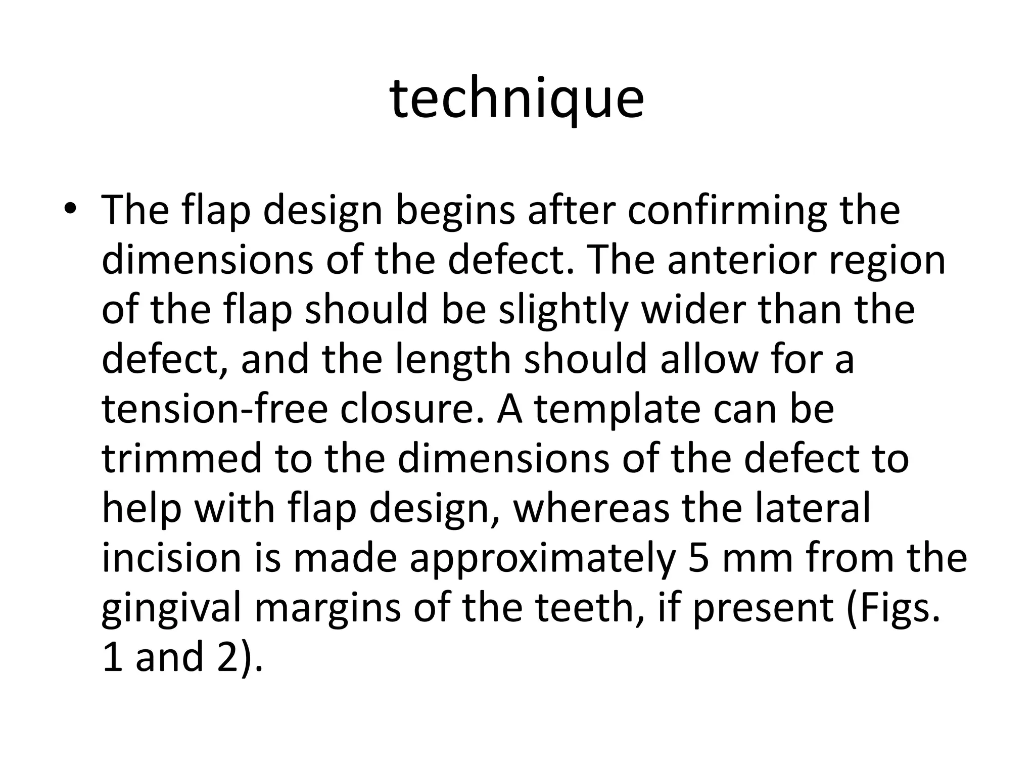 Palatal island flap | PPTX