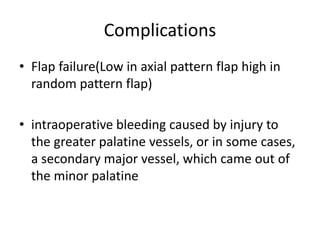 Palatal island flap | PPTX