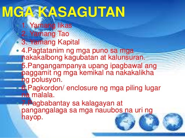 Ang Ating Mga Likas Na Palatandaan Bansana