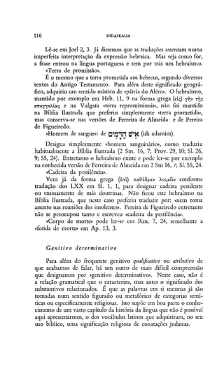 Palavras hebraicas e hebraísmos na língua portuguesa | PDF